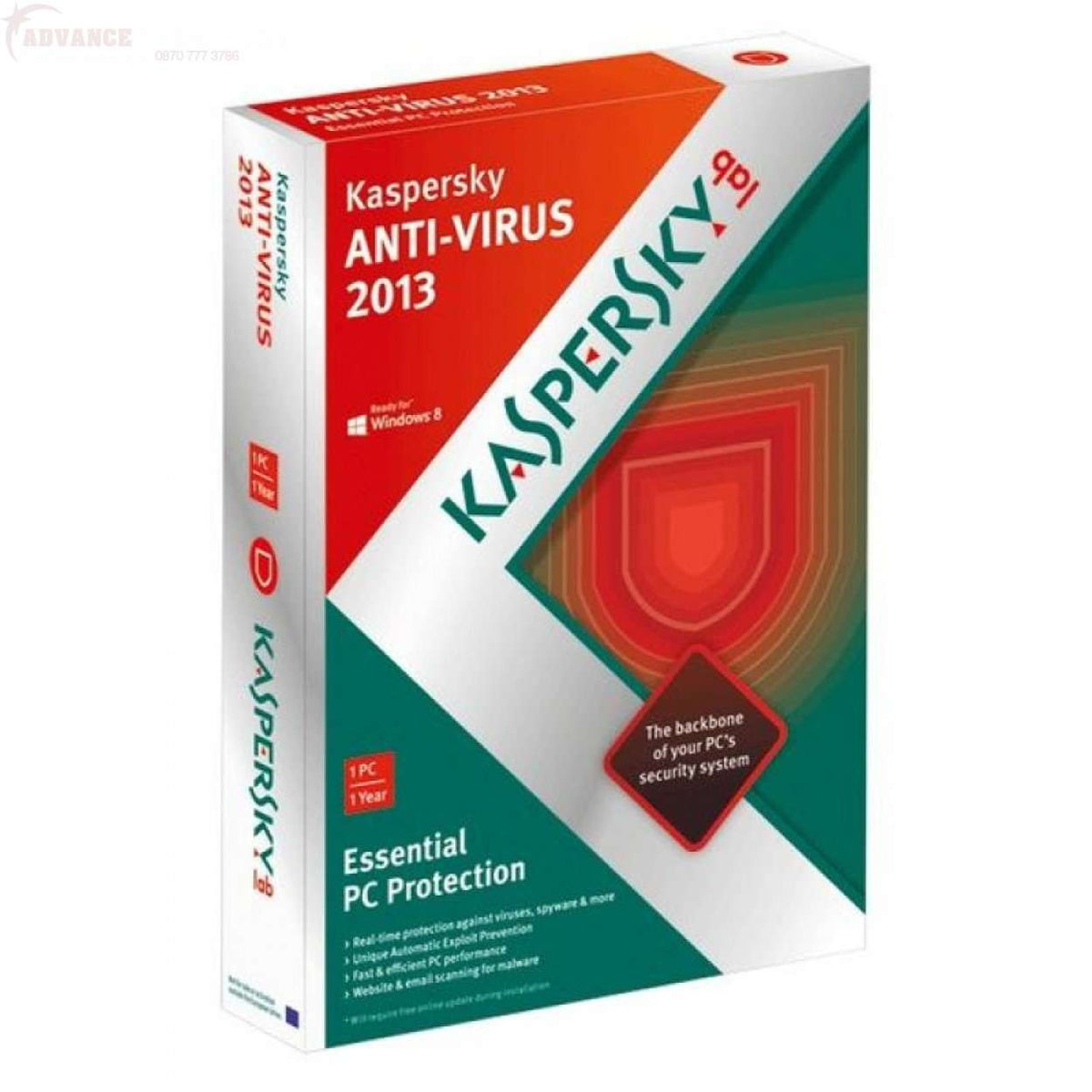 Kaspersky Antivirus Internet Security 1 User SERIAL KEY – Zelpac I.T ...
